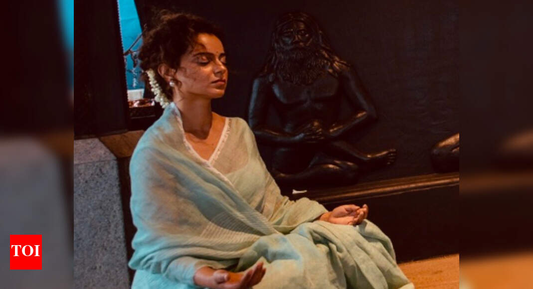 Kangana Ranaut turns spiritual in her latest Twitter post | Hindi Movie ...