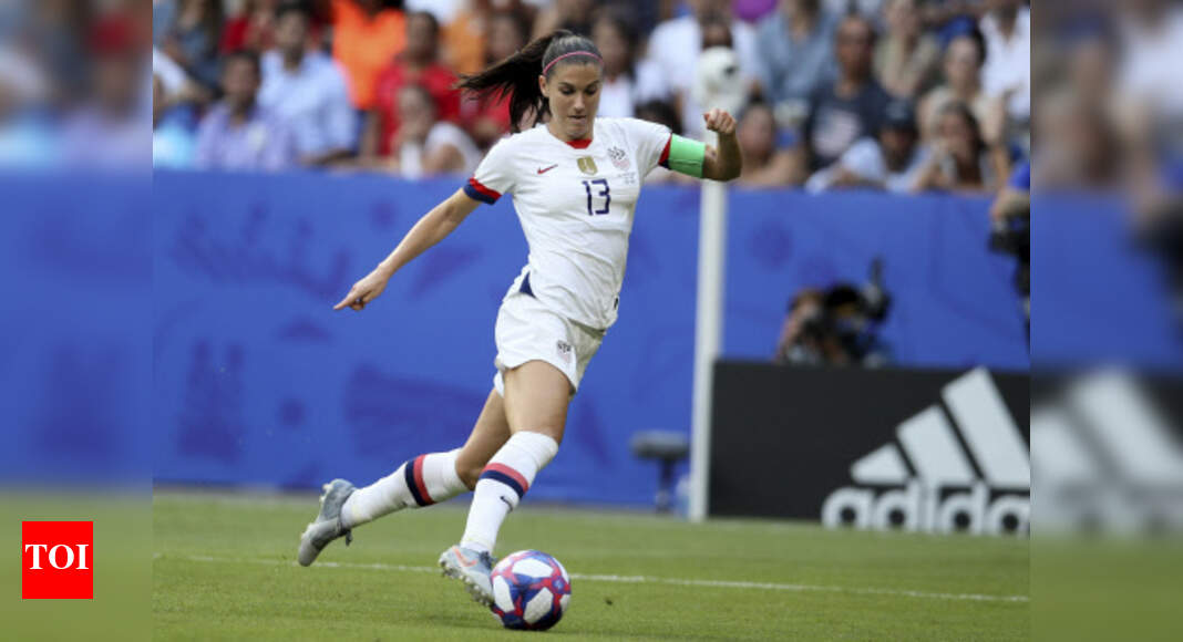 US star Alex Morgan targets WSL glory with Tottenham | Football News ...