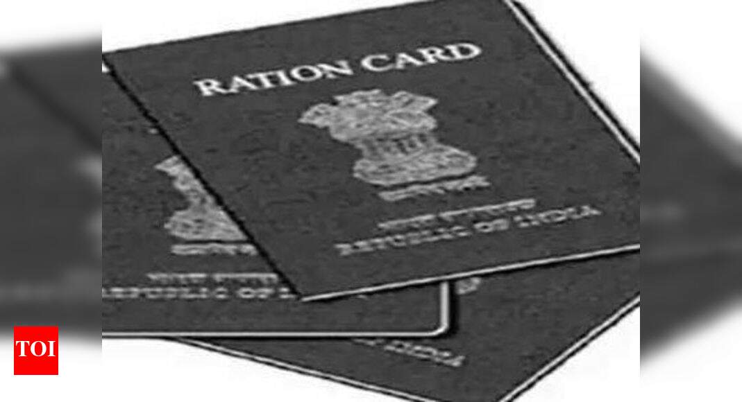 UP issued 12 lakh more ration cards under robust PDS | Lucknow News ...