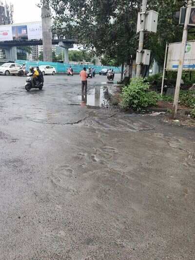 broken road - Times of India