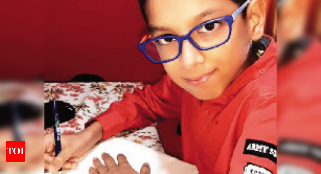 Bangalore News: Bengaluru boy wins World Handwriting Contest ...