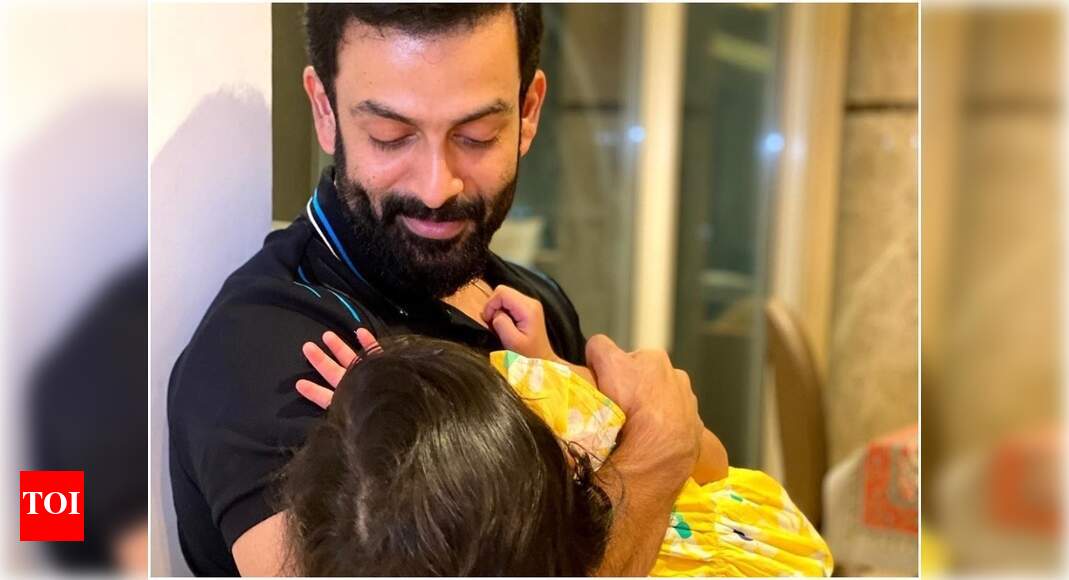 THIS picture of Prithviraj Sukumaran and his daughter Ally is sure to ...