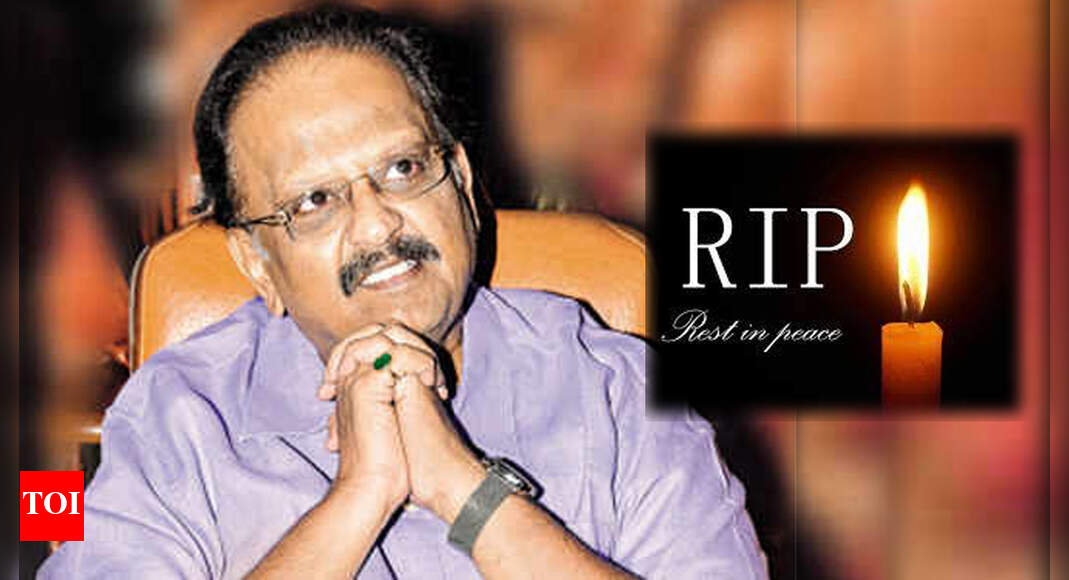 SP Balu Death News - SPB Passes away: Veteran singer SP ...