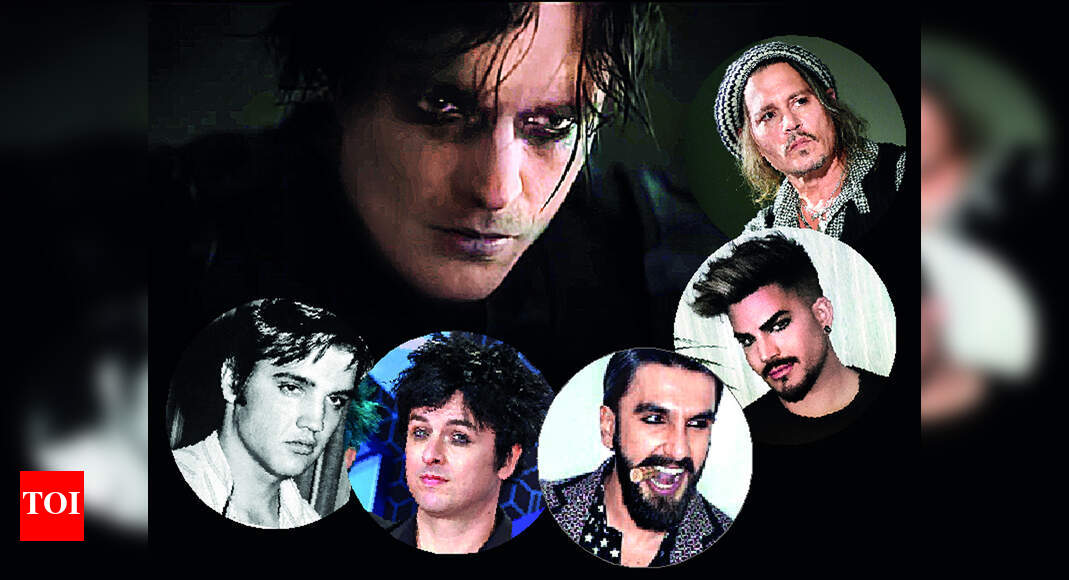 Goth, edgy, chic: How to rock the guyliner - Times of India