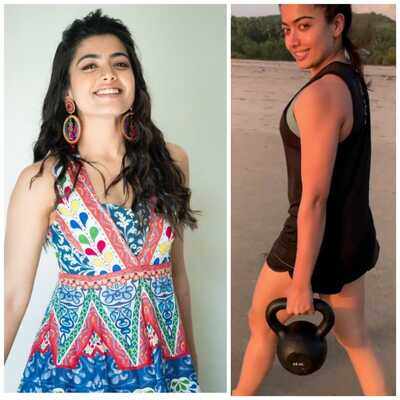 Rashmika Mandanna shows off her fitness game in a fun video | Kannada Movie News - Times of India