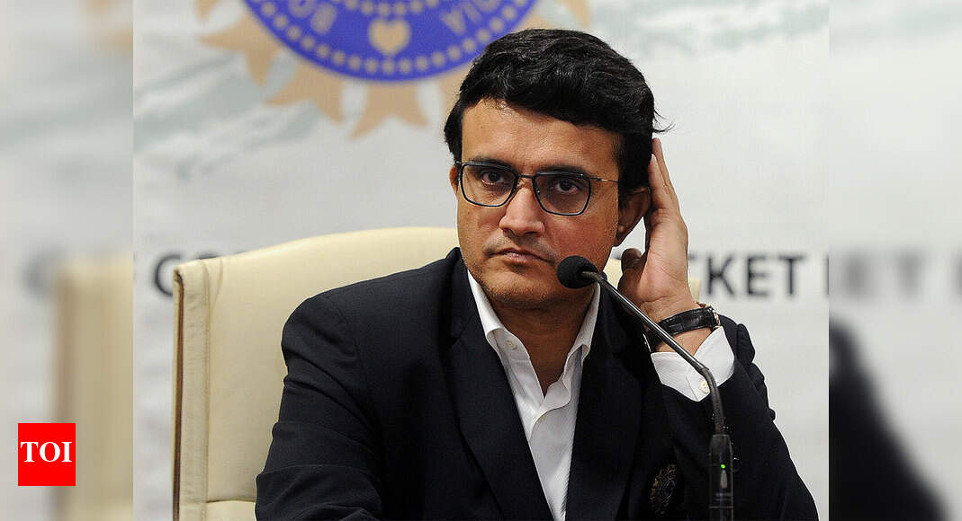 MCA president backs Sourav Ganguly on England series | Cricket News ...