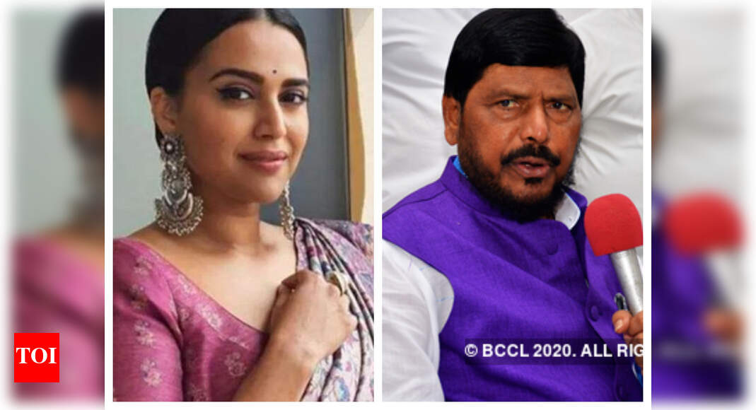 Swara Bhasker takes a dig at Ramdas Athawale supporting Payal Ghosh: I ...