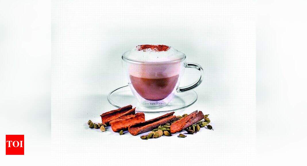 Spiced & frothy: Is Chai Latte the next in thing? - Times of India