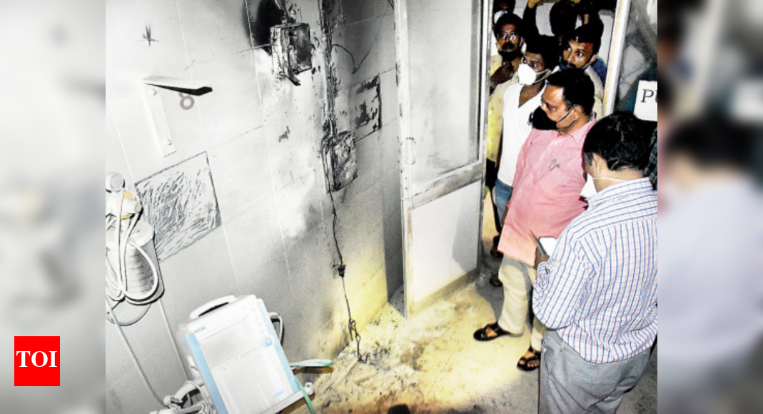 Inquiry panel checks out site of fire at CPR hospital, to submit report ...