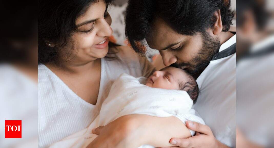 Director Sriram Aditya shares new pictures with his baby boy | Telugu ...
