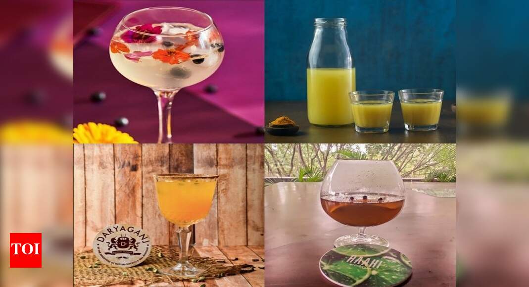 Hic, Hic Hurrah for immunity boosting cocktails - Times of India