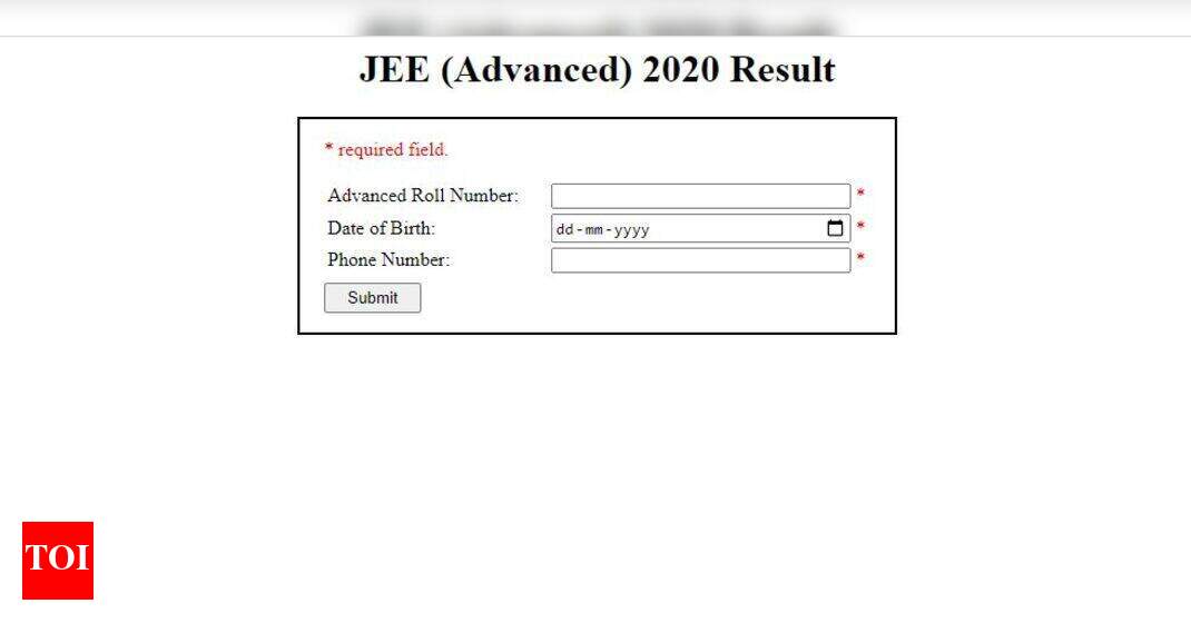 JEE Advanced Result 2020 Live Updates: Scores and cut-off marks ...