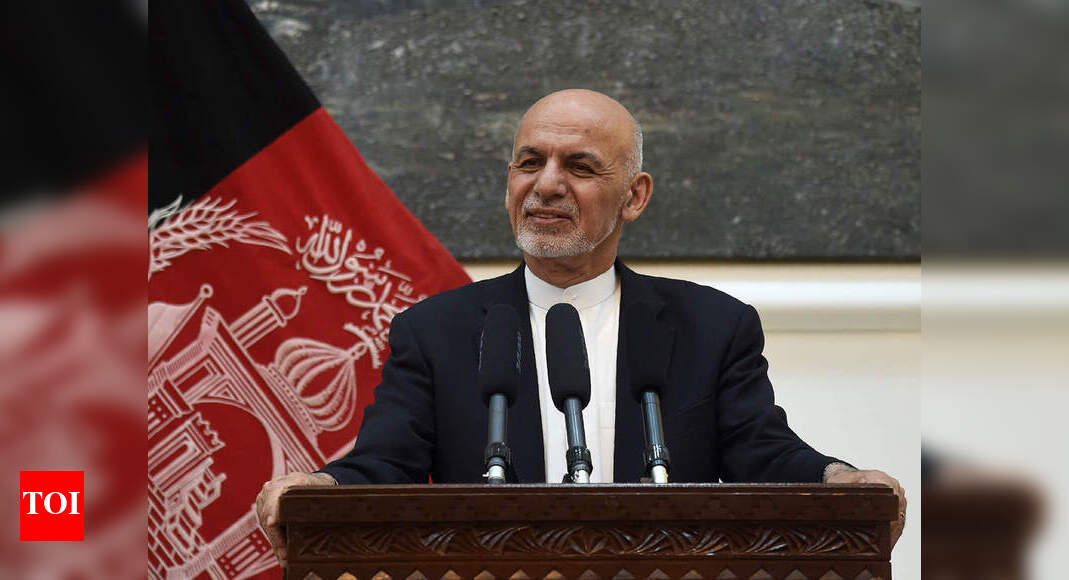 Afghan President Ghani travels to Qatar amid peace talks - Times of India