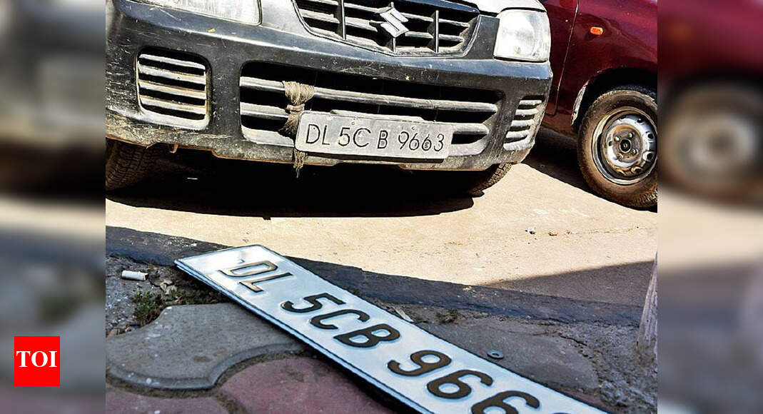 Wrong number: Why Delhi has plate full | Delhi News - Times of India