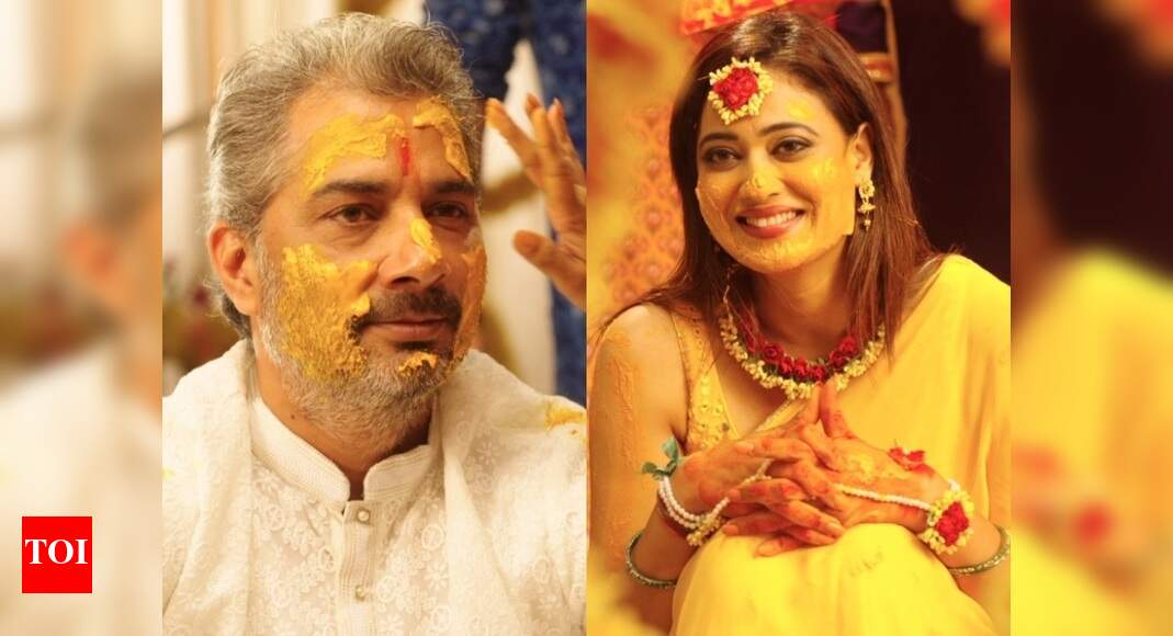 Shweta Tiwari and Varun Badola's wedding festivities begin on Mere Dad ...