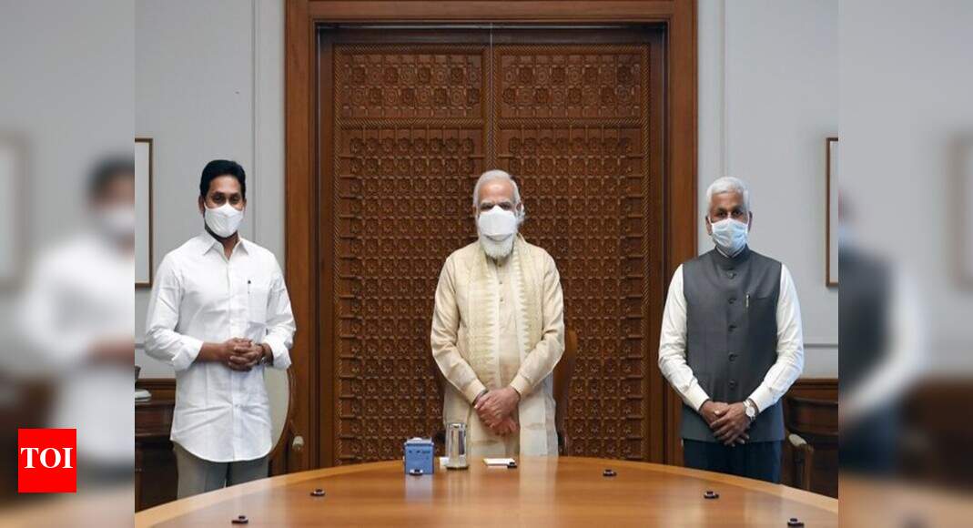 Andhra Pradesh CM Jagan Mohan Reddy meets PM Modi, discusses pending state issues | India News ...