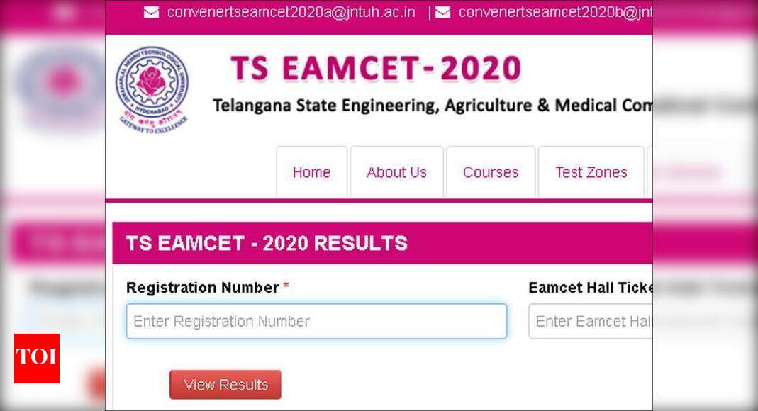 TS EAMCET Result: 75.29% candidates qualify in Telangana EAMCET exam ...