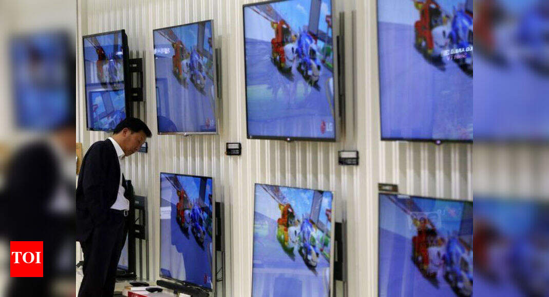 TV makers get clearance to import big-sized premium sets - Times of India