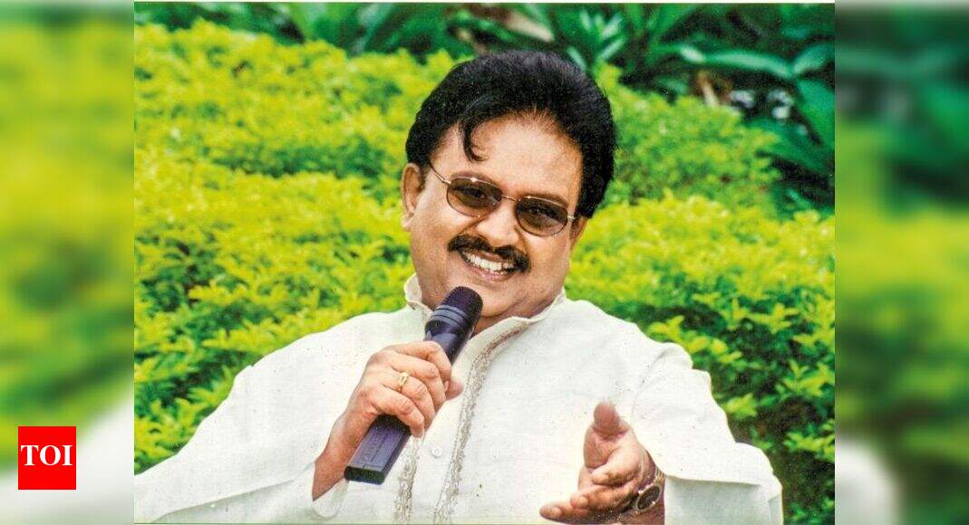 Ready to plant a sapling in memory of SPB and sing one of his songs ...