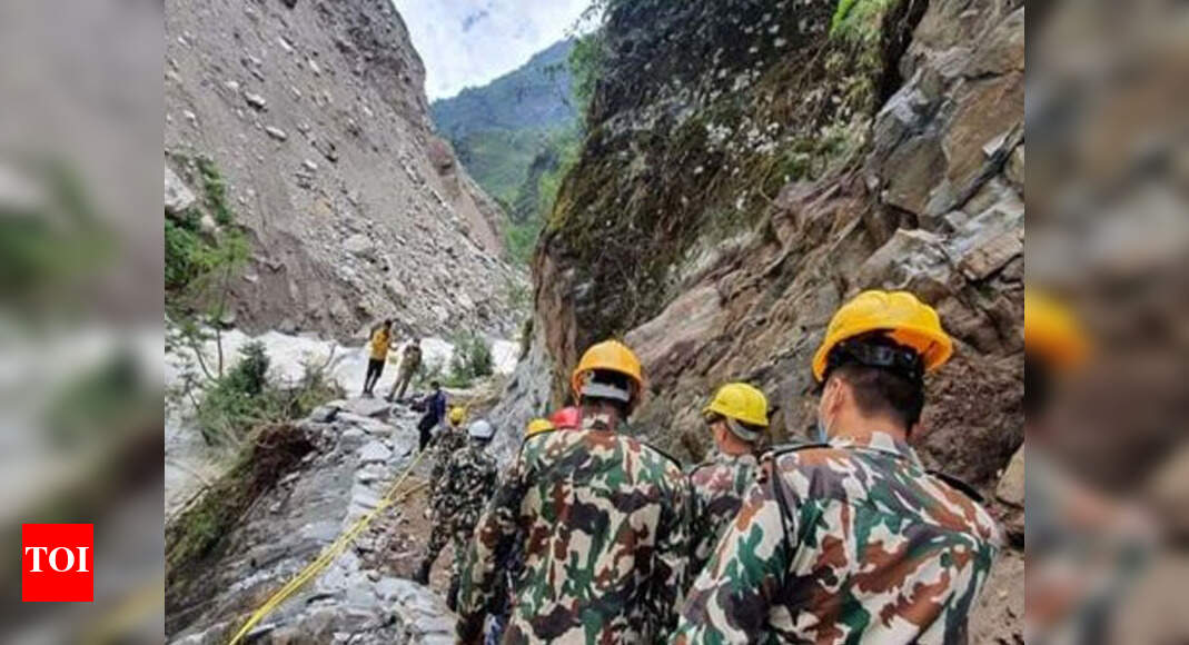 Uttarakhand: Nepal army builds bridle path near Kalapani area | Dehradun News - Times of India