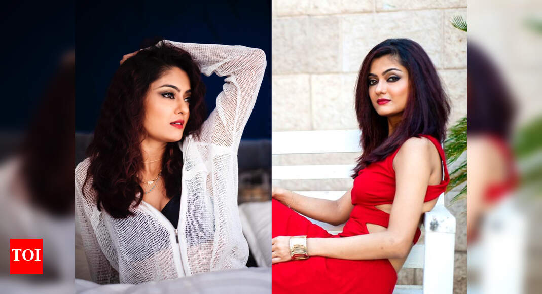 Rashmi Gupta experiments with a bold and beautiful look - Times of India