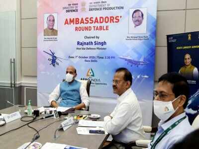 Rajnath Singh: India can become base for defence industry | India News - Times of India