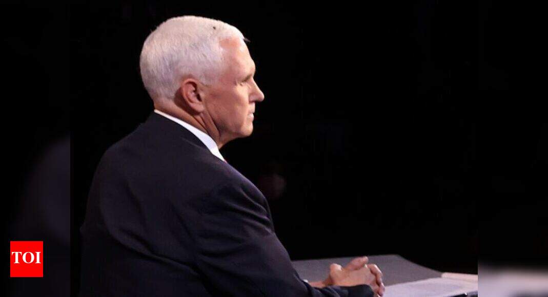 US vice presidential debate: Fly lands on Pence's head, distracting ...