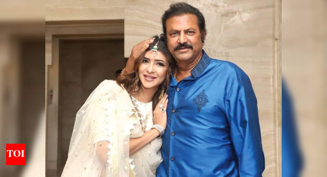 Mohan Babu's Birthday Wish for His Daughter Laksmi Manchu Will Melt ...