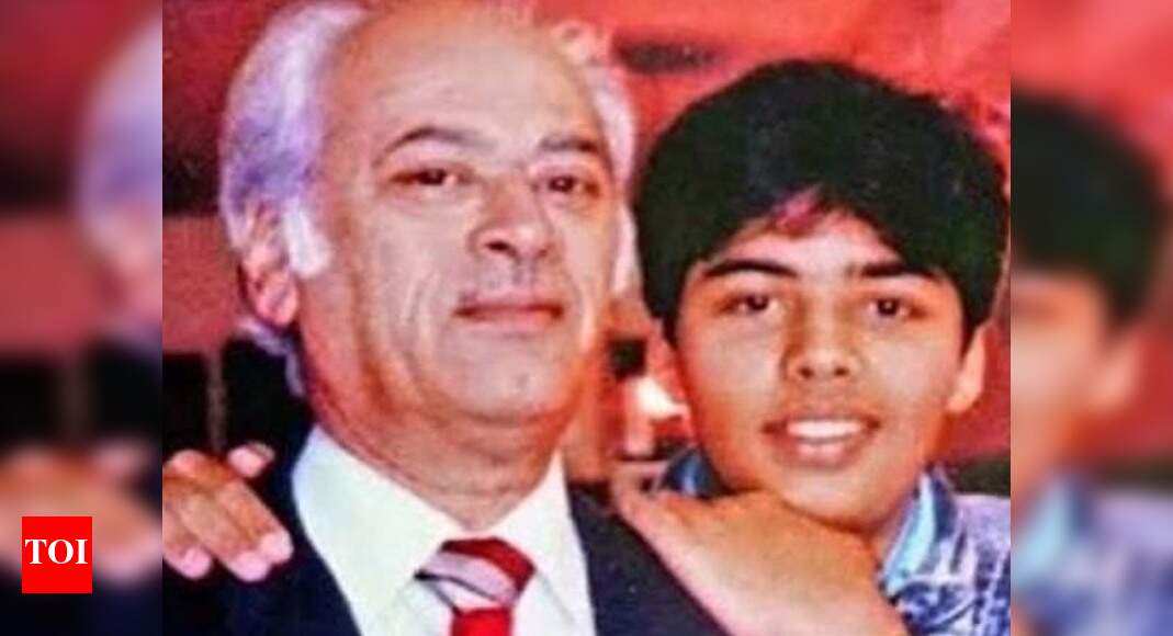 Karan Johar pens a heartfelt note for his late father Yash Johar as ...