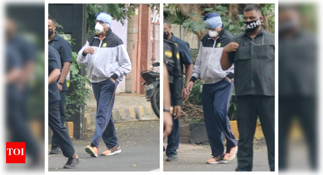 Amitabh Bachchan keeps it cool and casual as he gets spotted outside ...