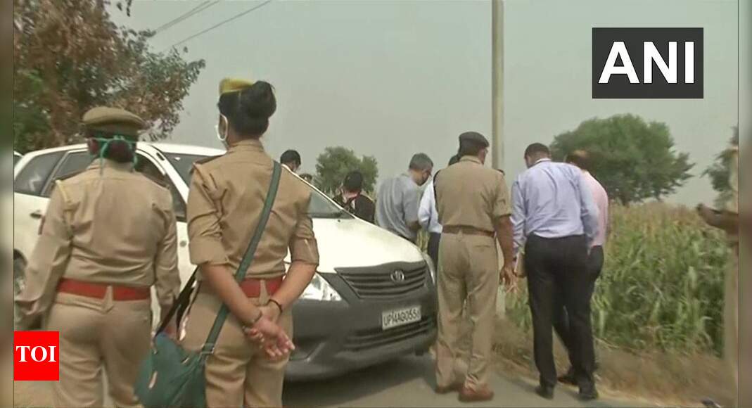 Hathras rape case: CBI team visits incident site | India News - Times ...