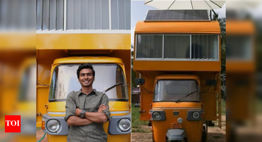 This man builds an entire house on a rickshaw and it costs this much ...