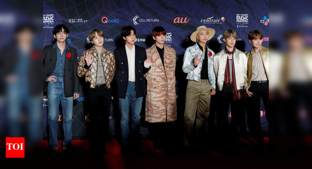 Korean boy band BTS faces uproar in China over war comments - Times of ...