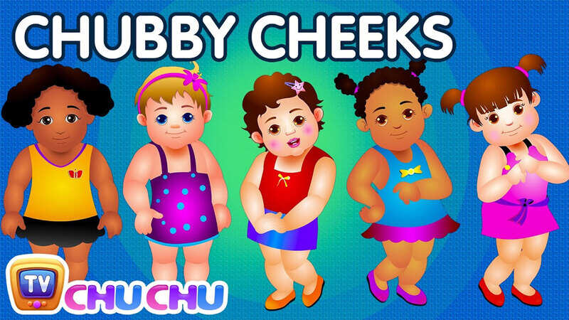 Nursery Rhymes in English: Children Video Song in English 'Chubby Cheeks'