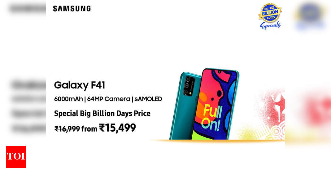 The Samsung Galaxy F41 is on Sale finally! Here's your chance to buy ...
