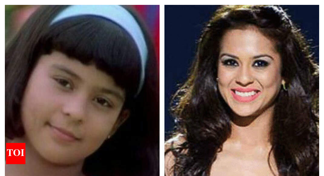 Childhood Pics Of Sana Saeed