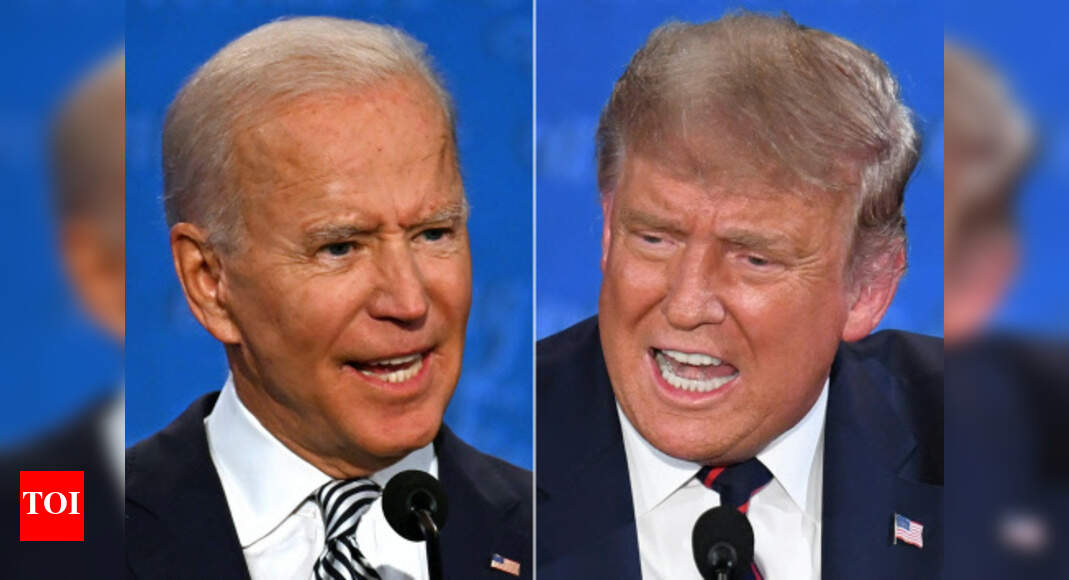 'Crazy Uncle Donald' vs 'Sleepy Joe' -- and the winner is... - Times of ...