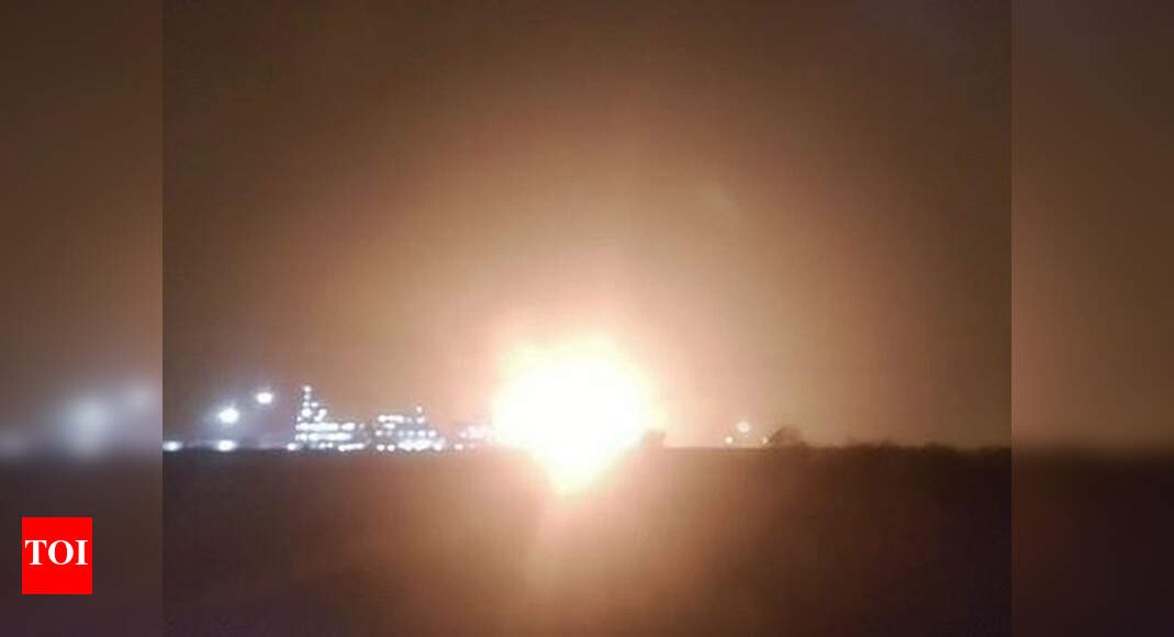 Gujarat: Massive fire breaks out in underground gas pipeline of ONGC ...