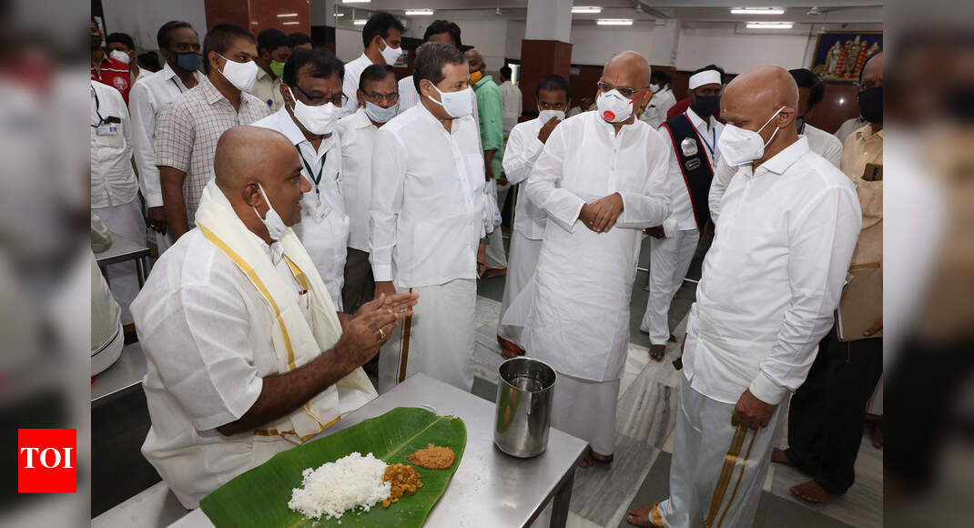 Andhra Pradesh: Tirumala Tirupati Devasthanams' executive officer ...