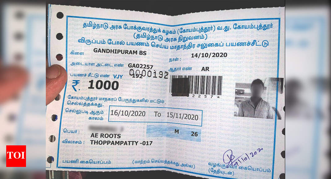 Tamil Nadu: MTC yet to fix glitch, sell Rs 1,000 monthly passes ...