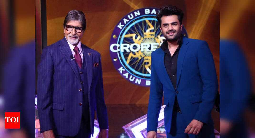 Maniesh Paul visits Kaun Banega Crorepati 12's set to meet Amitabh ...