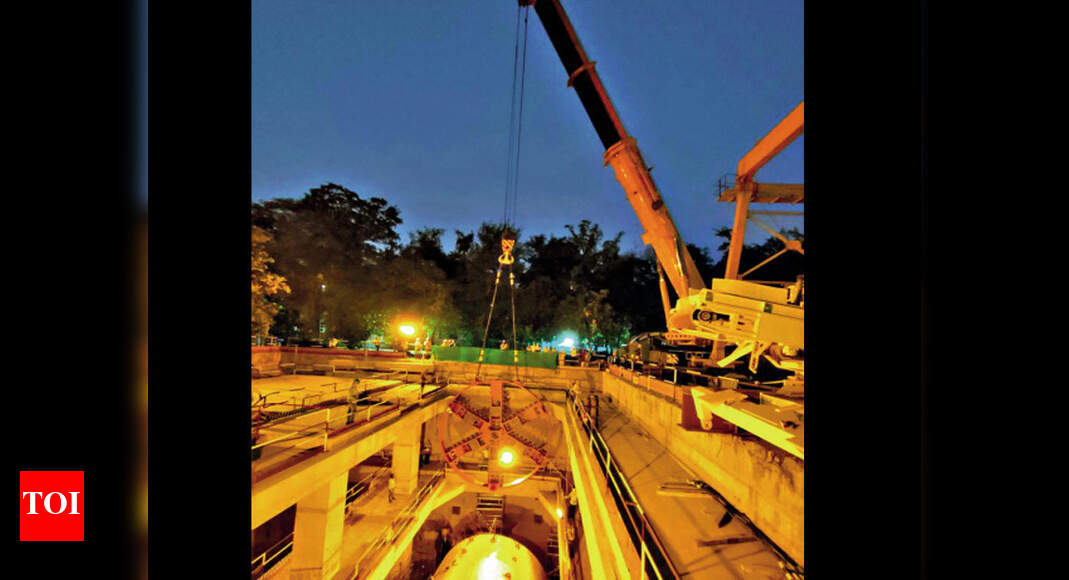 Delhi Metro Phase 4: Delhi Metro starts tunnelling work for Phase-IV ...
