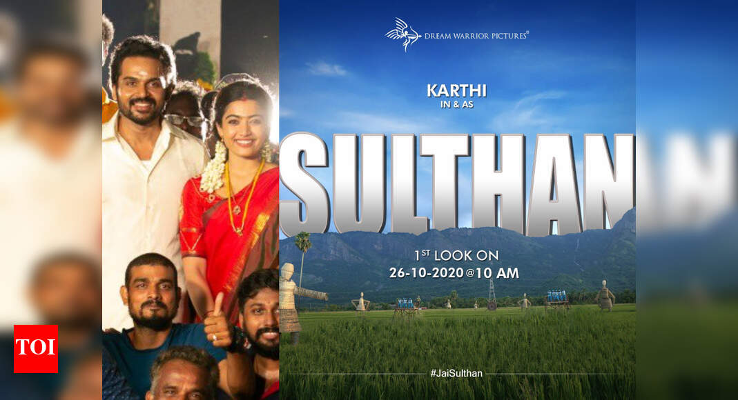 First look of Karthi's Sulthan to be out on Oct 26 | Tamil Movie News ...