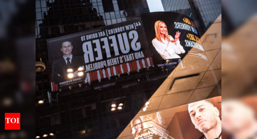 Ivanka Trump threatens suit over US Covid toll ad - Times of India