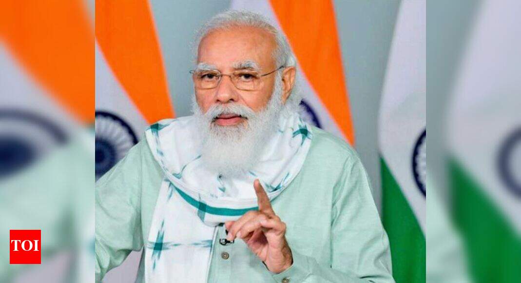 PM Modi all praise for Barabanki women's mask feat | Lucknow News ...