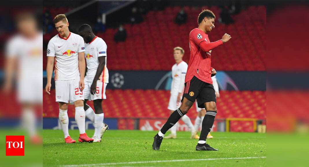 Champions League: Marcus Rashford nets hat-trick as Manchester United ...