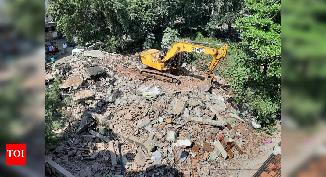 Thane Building Collapse: Part of building collapses in Thane's Dombivli ...