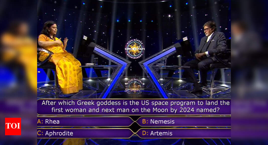 Kaun Banega Crorepati 12: This was the Rs 1 crore question that Chhavi ...