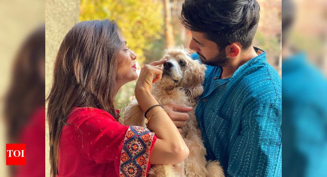 Divya Agarwal and Varun Sood mourn their pet dog Dollar’s demise ...