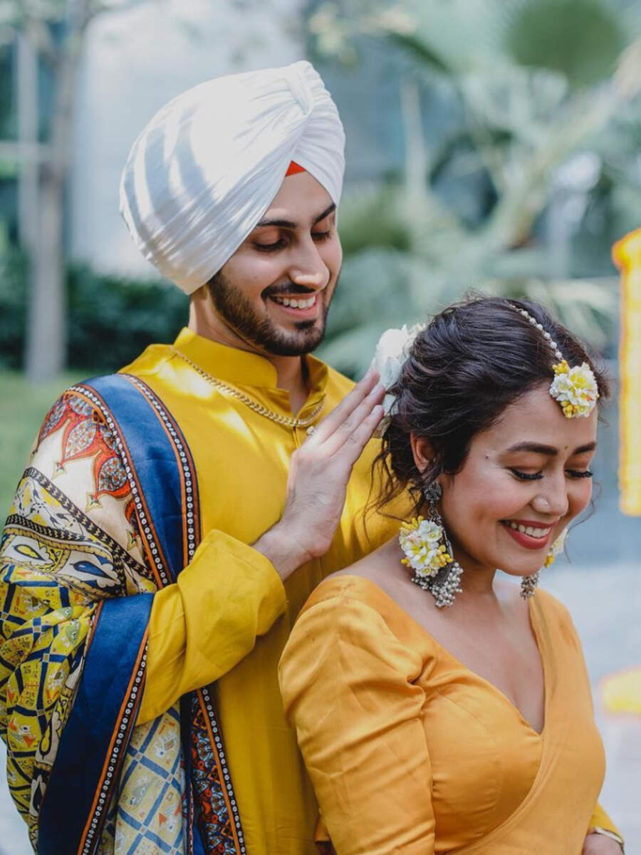 Top 10 most romantic pics from Neha Kakkar's wedding | Times of India